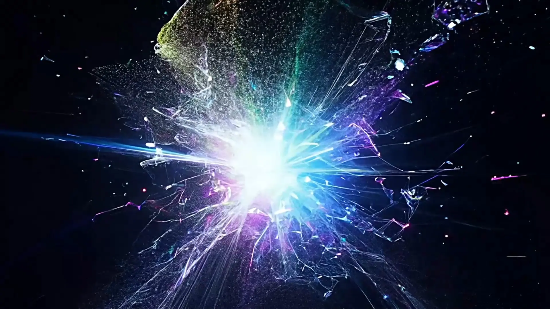 Energetic Particle Shatter Effect For Video Backgrounds | Videos